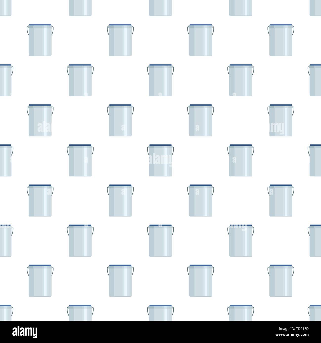 Garbage bucket pattern seamless vector repeat for any web design Stock ...
