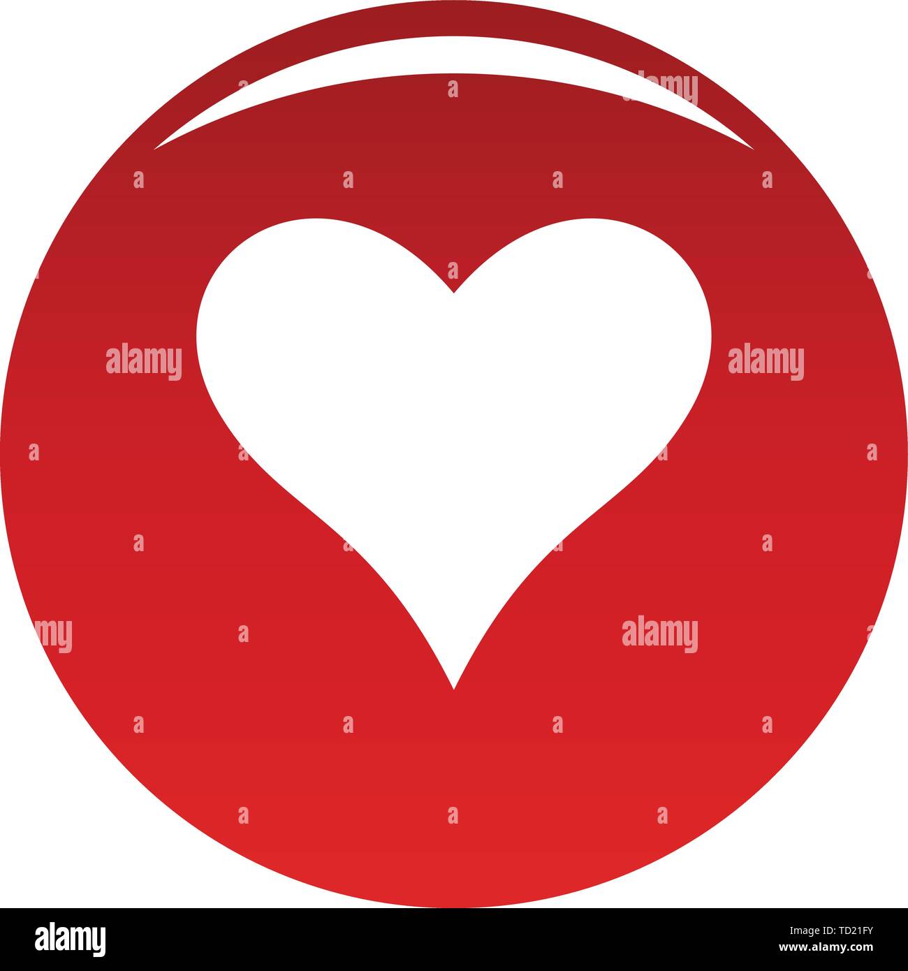 Affectionate heart icon. Simple illustration of affectionate heart ...