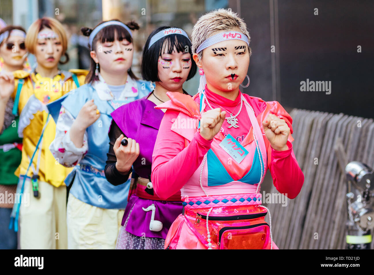 Harajuku Street Life in Tokyo Japan Stock Photo - Alamy