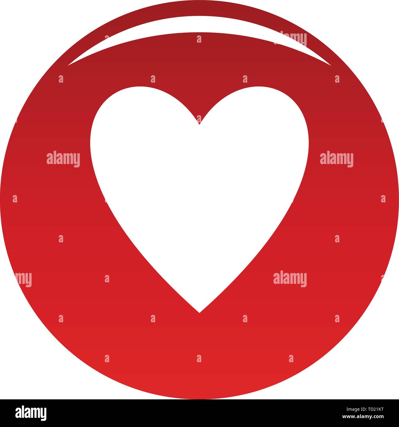 Open heart icon. Simple illustration of open heart vector icon for any ...