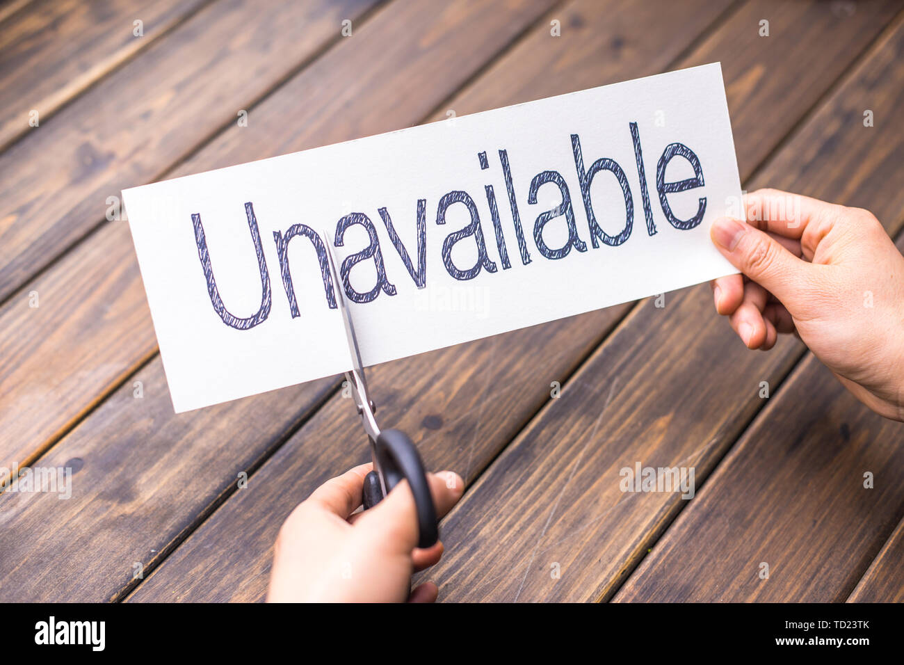 Blocked table hi-res stock photography and images - Alamy