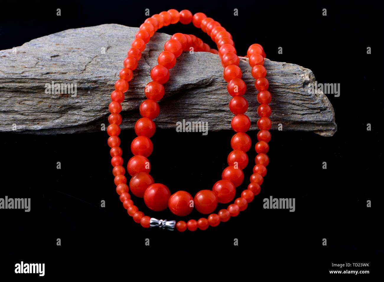 Southern red agate jewellery HD picture Stock Photo - Alamy