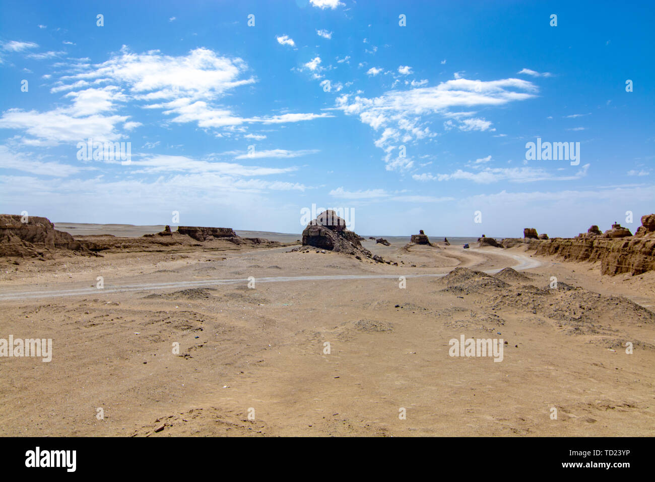 Yadan geomorphology hi-res stock photography and images - Alamy