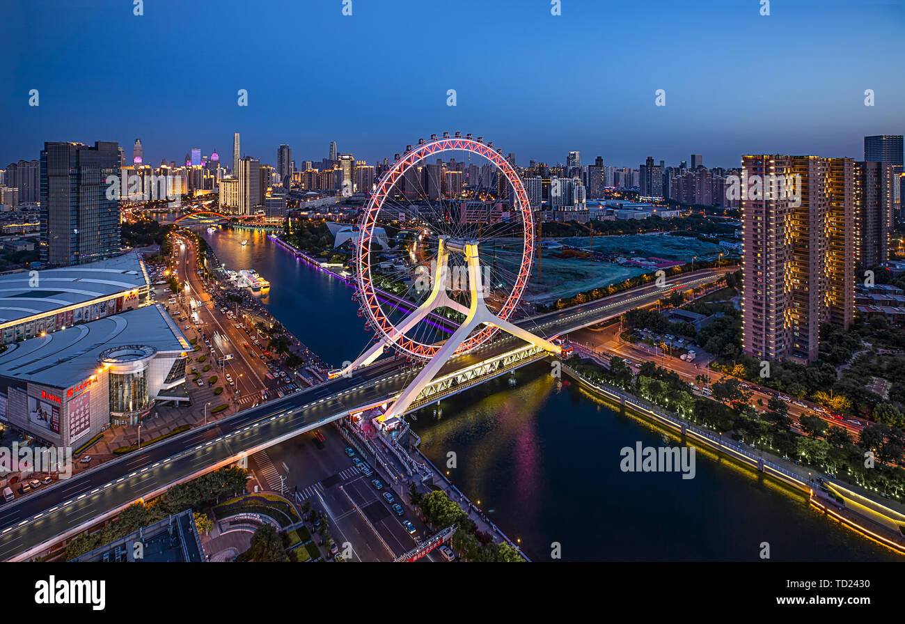 Tianjin Eye of Tianjin Stock Photo - Alamy