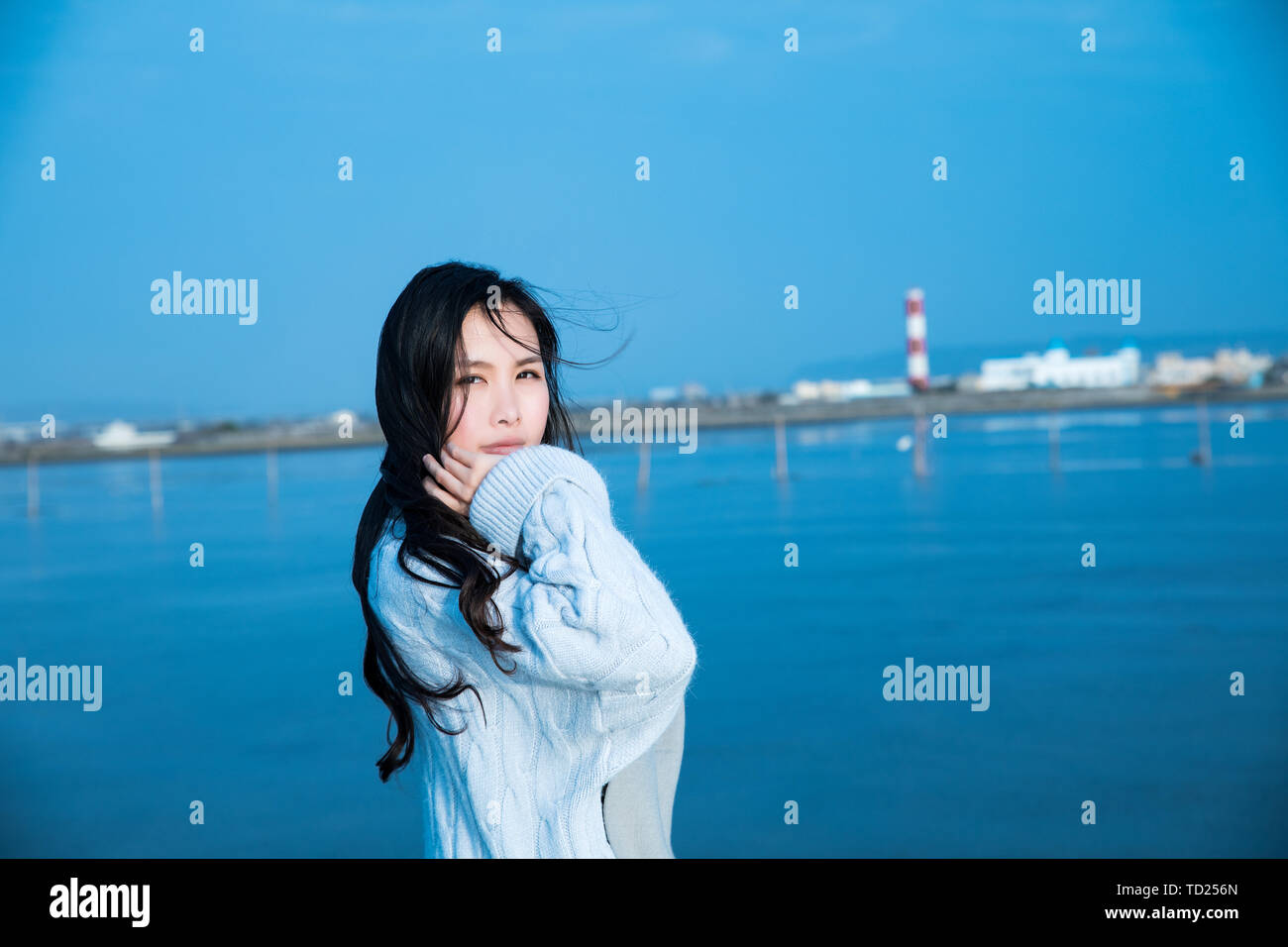 Portrait of the Komei Wetlands Stock Photo - Alamy