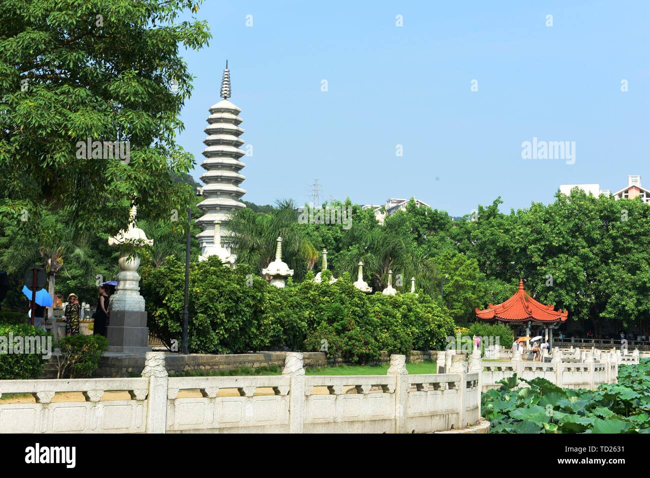 Landscape of Nanputuo Temple, Fujian Stock Photo - Alamy