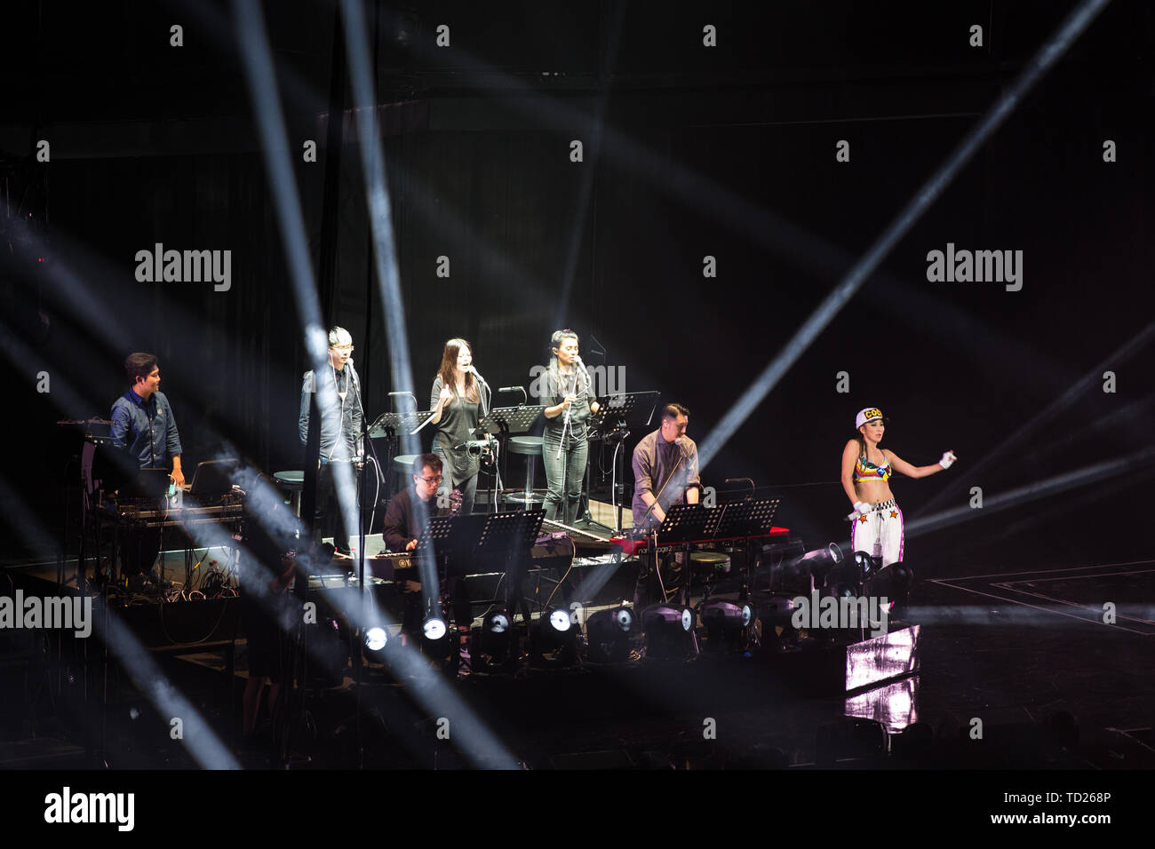 Coco Lee concert Stock Photo - Alamy