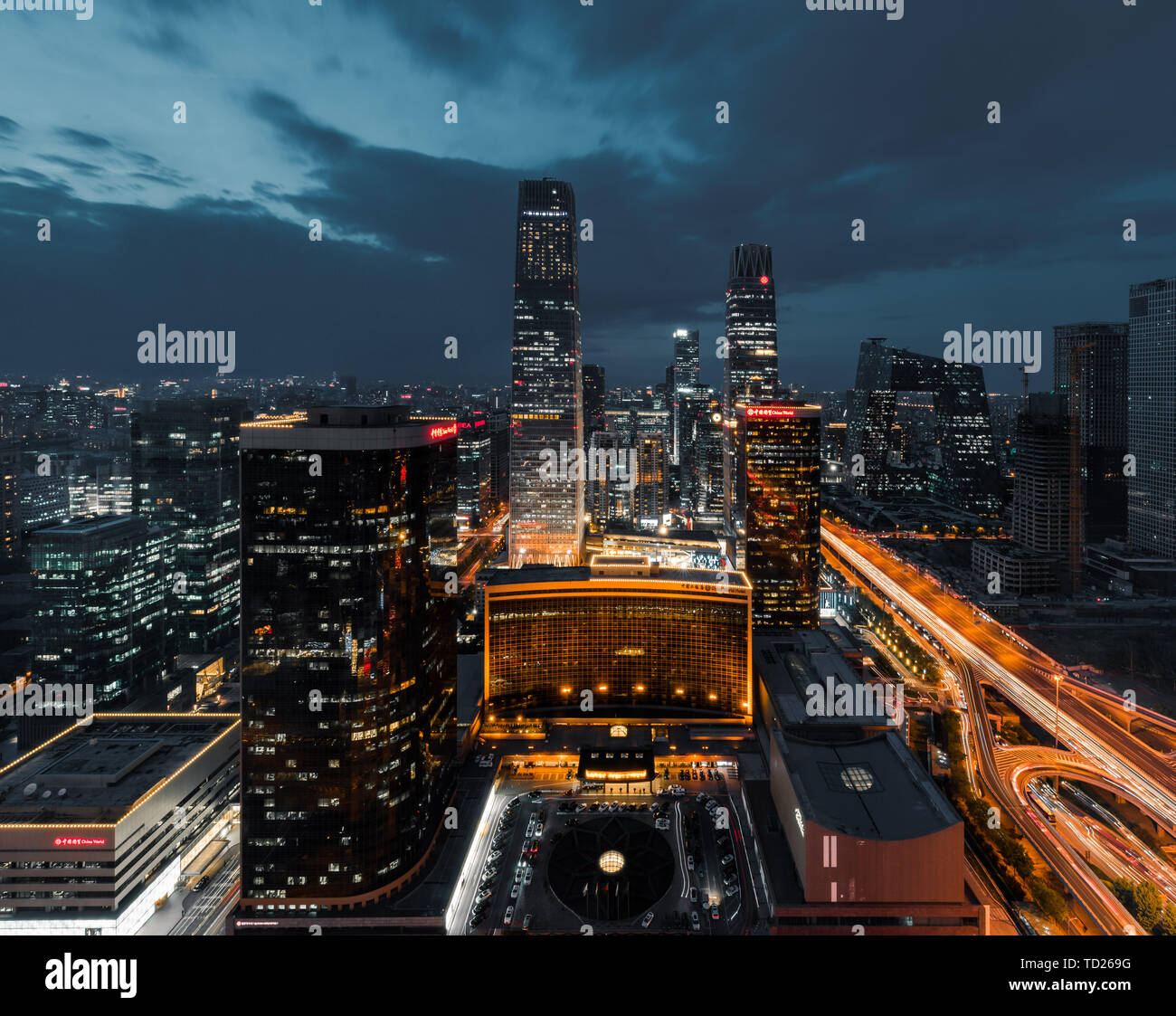 Tourism area downtown transportation system hi-res stock photography ...