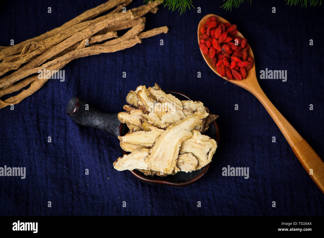 Angelica Chinese medicinal materials Stock Photo - Alamy