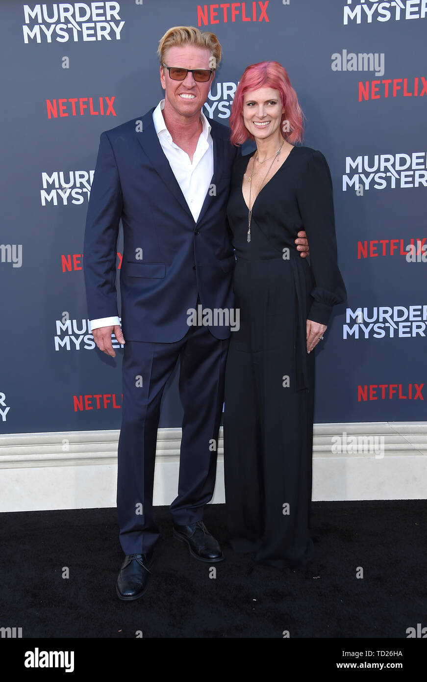 June 10, 2019 - Westwood, California, U.S. - Jake Busey and April ...