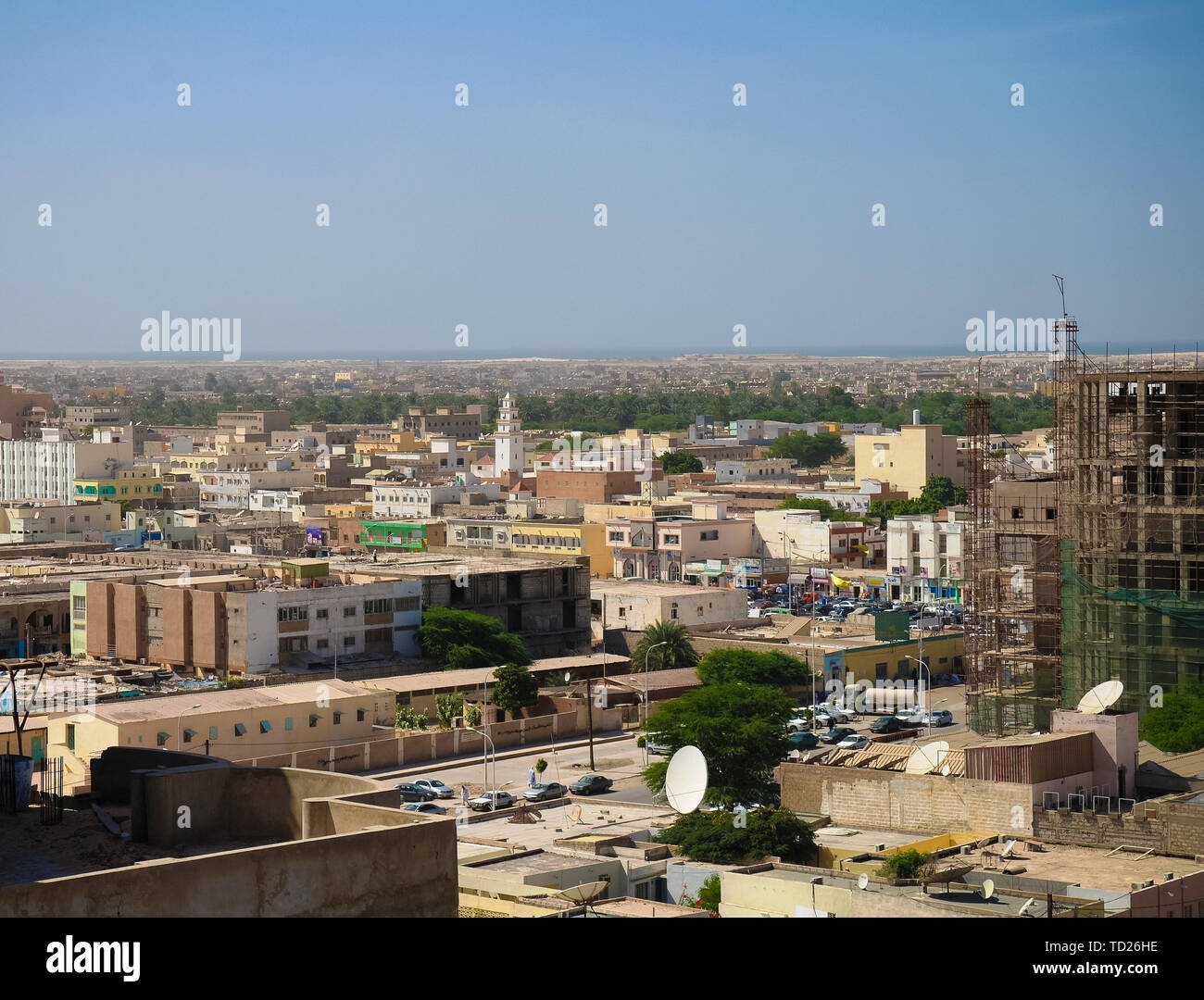 Mauritania aerial hi-res stock photography and images - Alamy