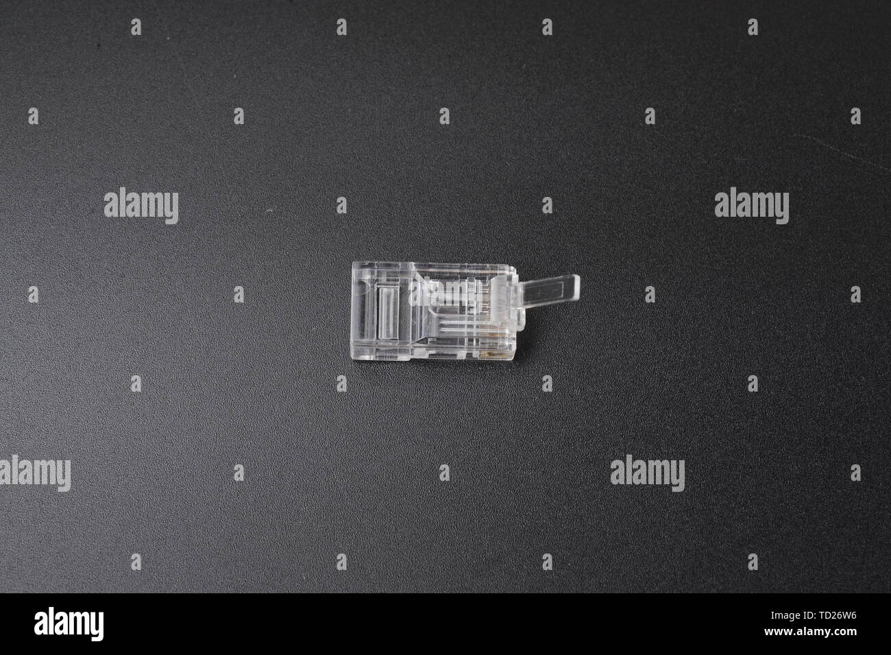 Broadband wiring crystal head hi-res stock photography and images - Alamy