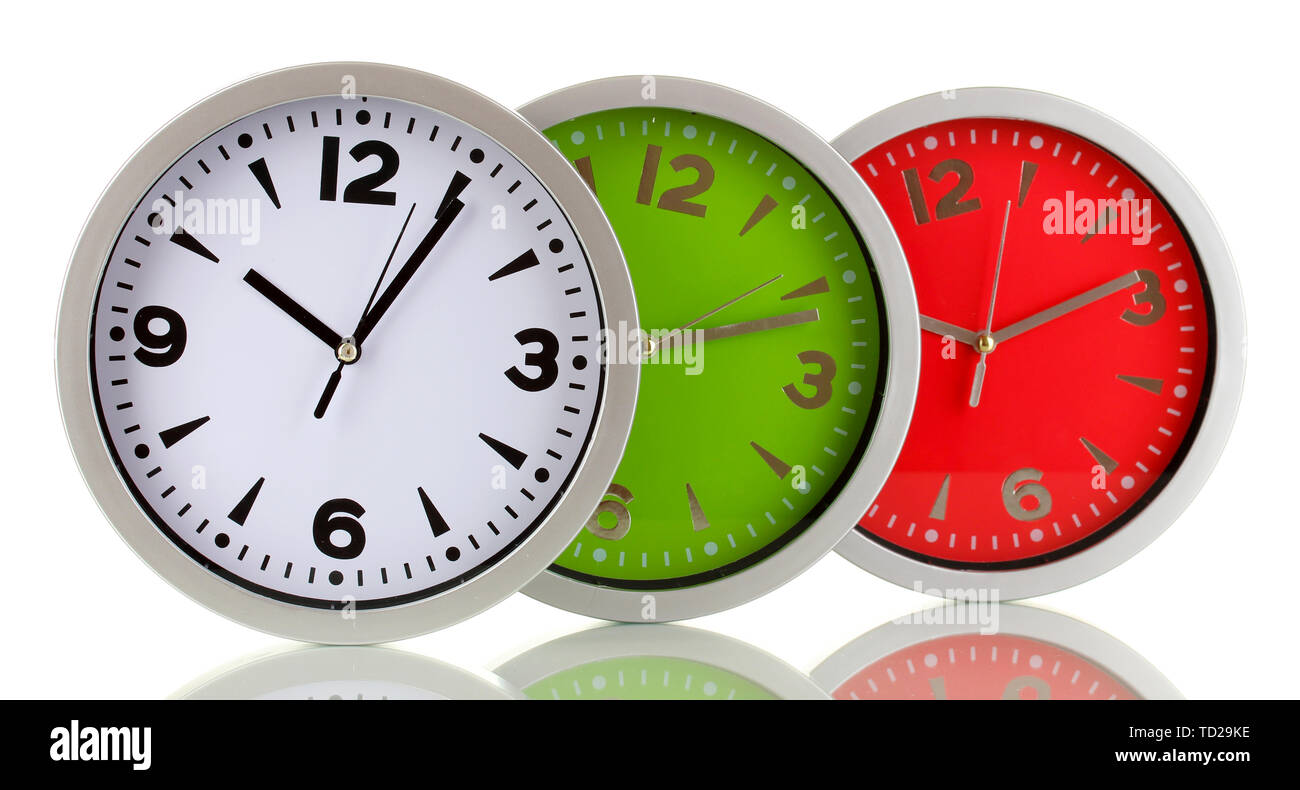 Time zone clocks modern hi-res stock photography and images - Alamy