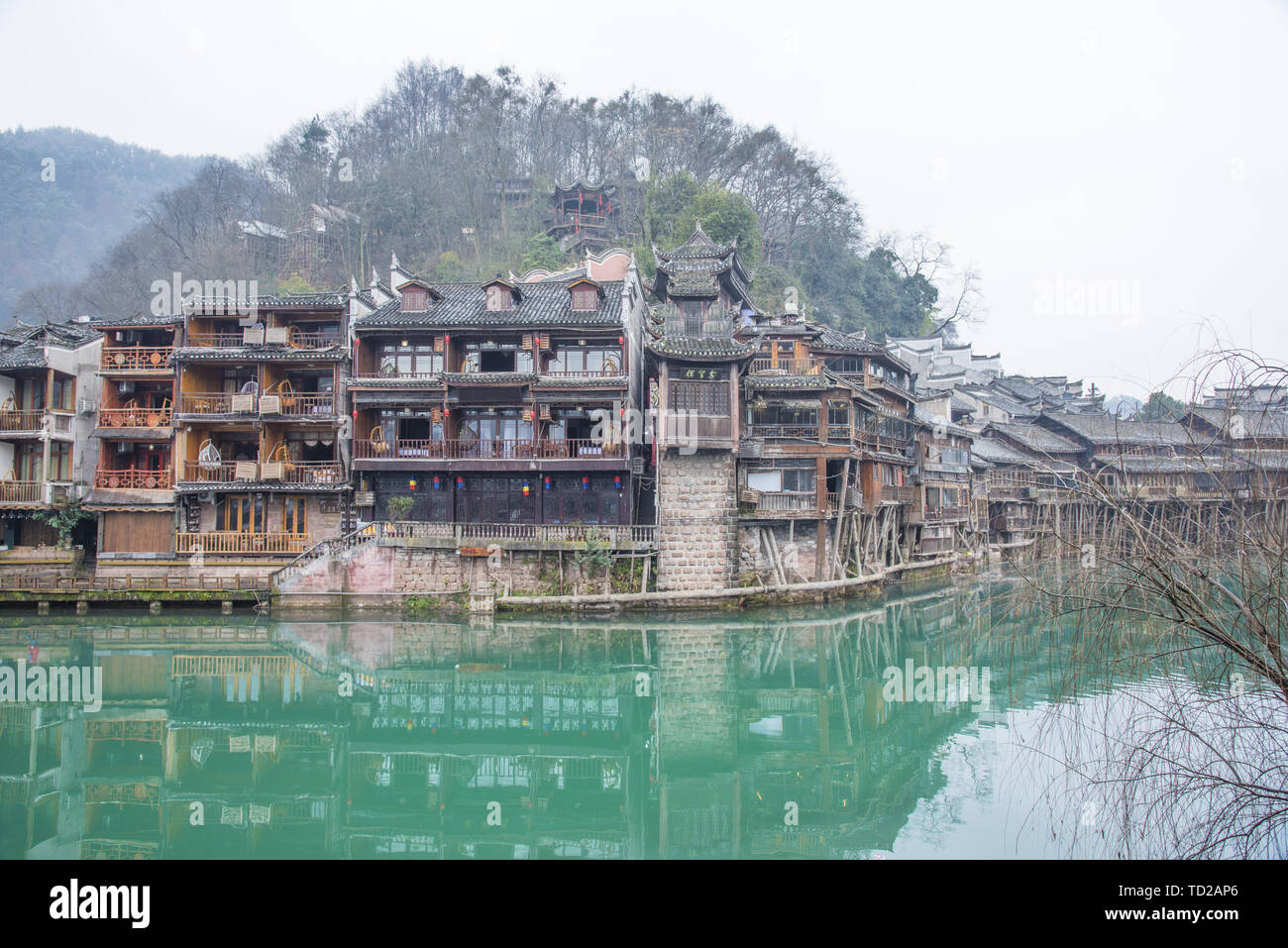 The ancient architectural scenery of the ancient city of Phoenix Stock ...
