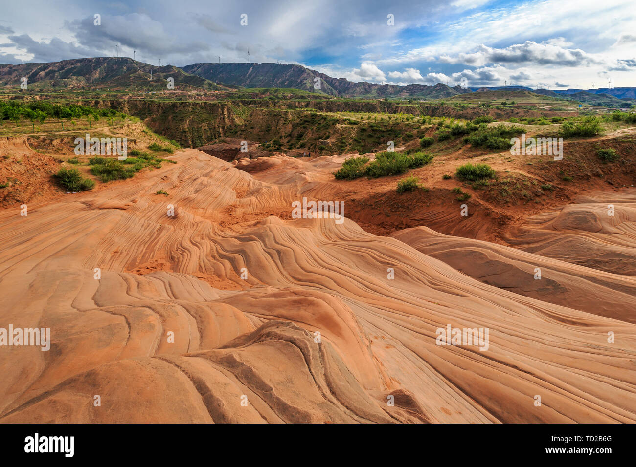 The Valley of the Danforth Stock Photo - Alamy