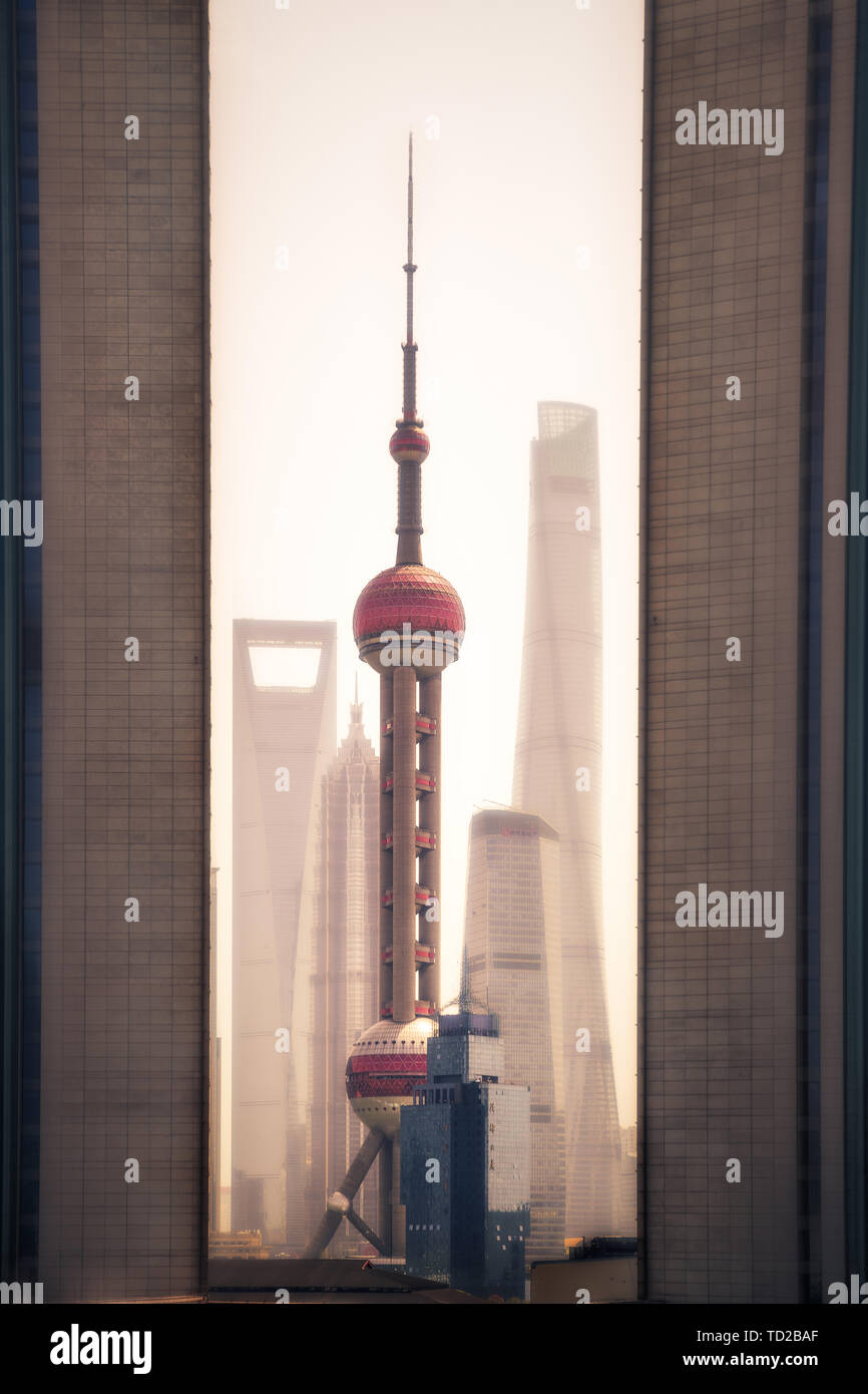 The haze in Shanghai is very powerful, and this falsification effect is ...