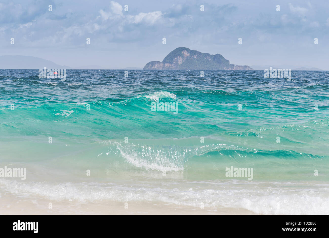 Phuzi Island, Pippi Island, Thailand, White Beach, Blue Sea Ship ...