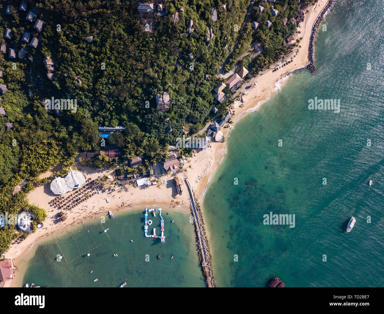Boundary Island, Hainan, China Stock Photo - Alamy