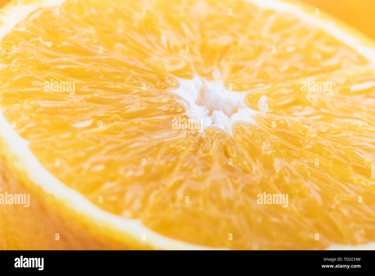 Orange on white background Stock Photo - Alamy