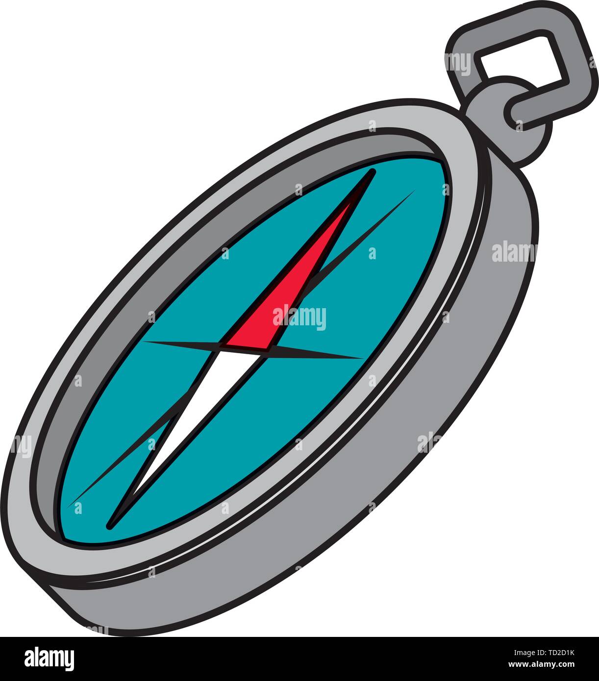 compass guide device isolated icon Stock Vector Image & Art - Alamy