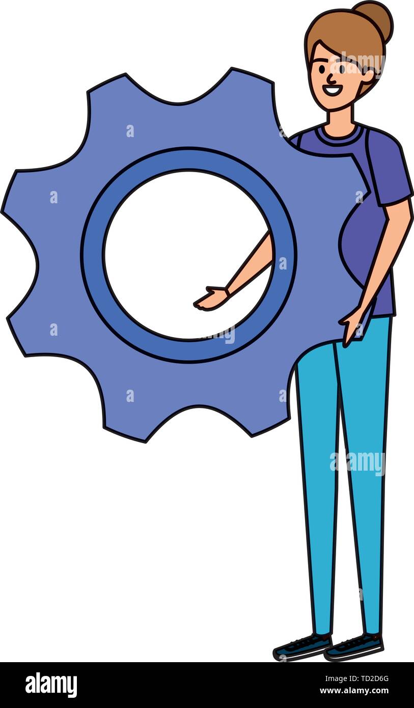 Mechanical lifting gear Stock Vector Images - Alamy