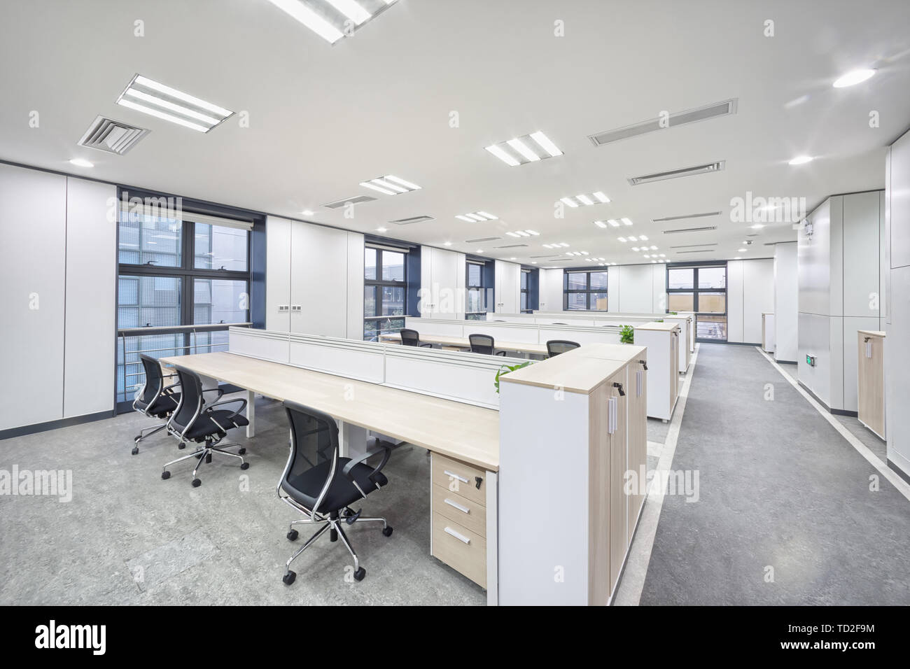 Modern office interior Stock Photo - Alamy