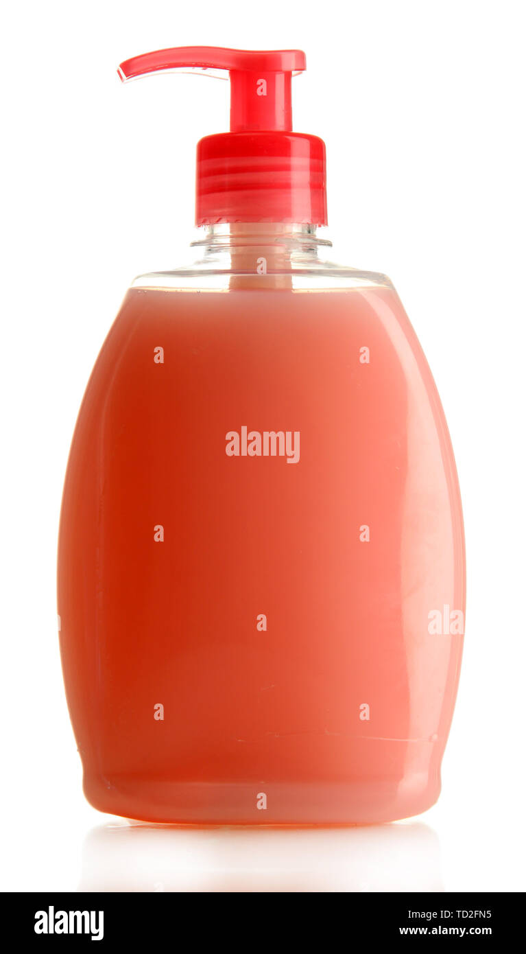 Bottle pink liquid soap hi-res stock photography and images - Alamy