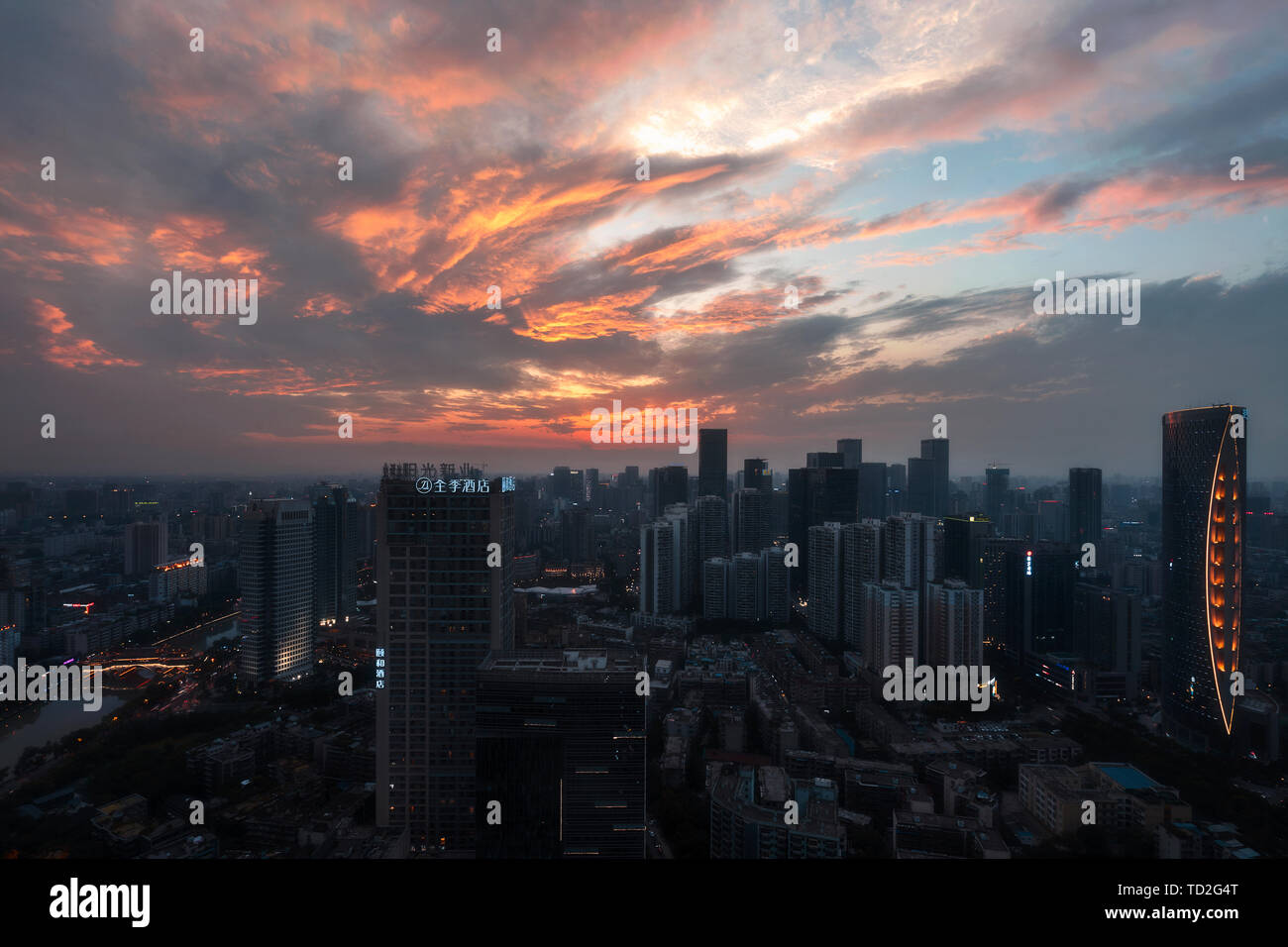 Tourism sky downtown evening city appearance hi-res stock photography ...