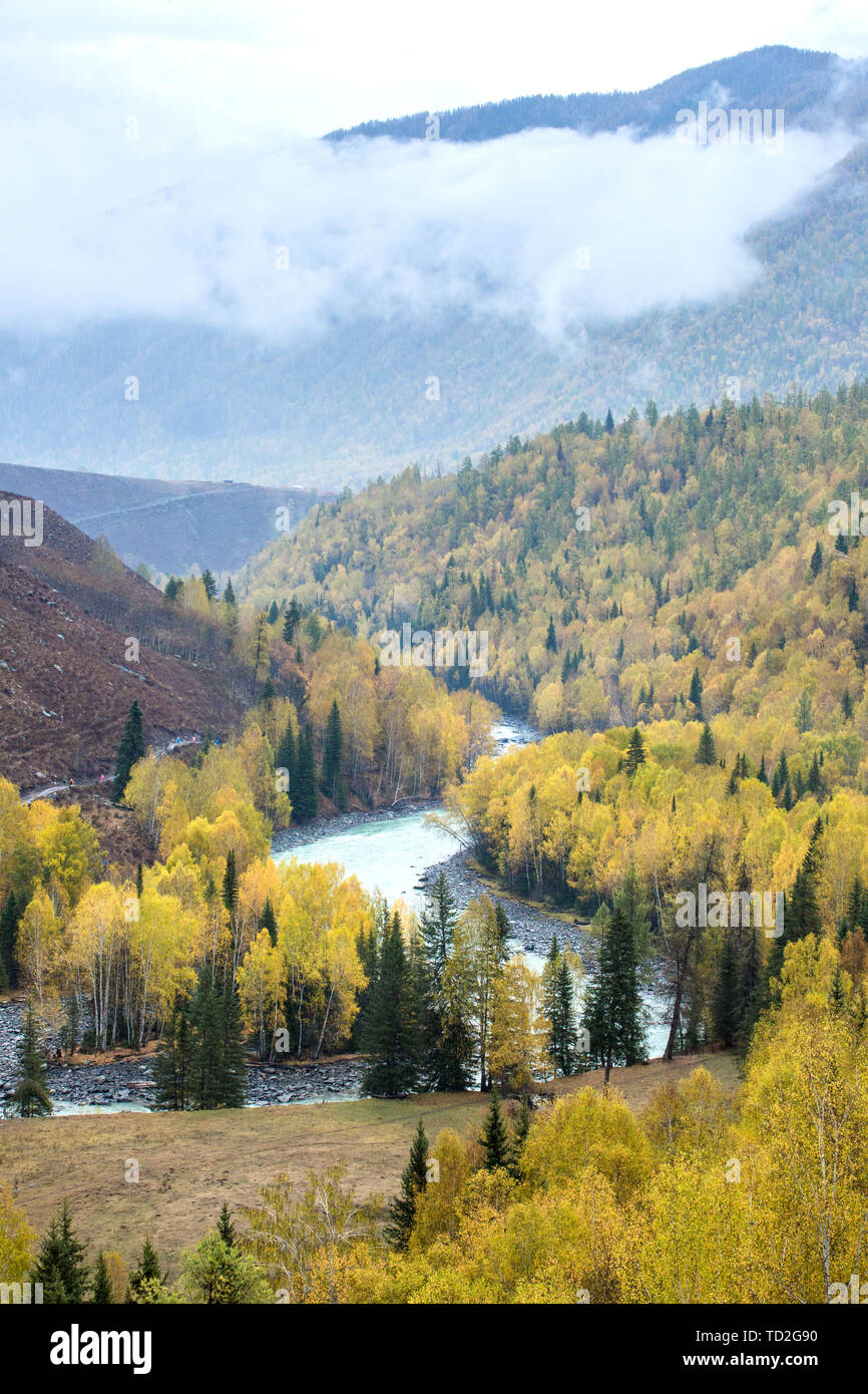Autumn view of Kanas Stock Photo - Alamy