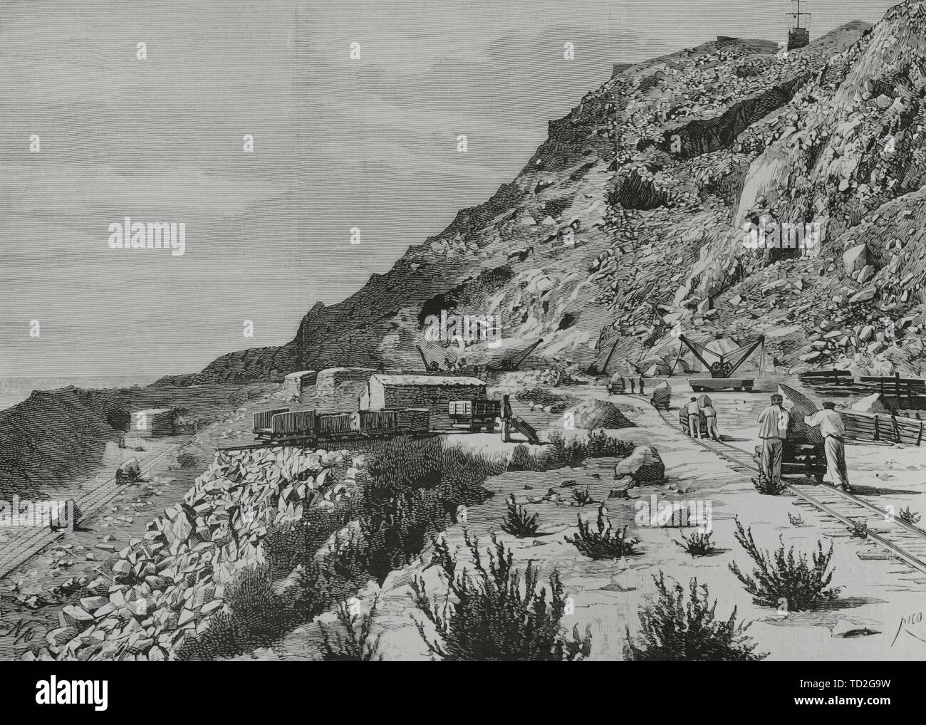 Puerto rico port 19th century hi-res stock photography and images - Alamy