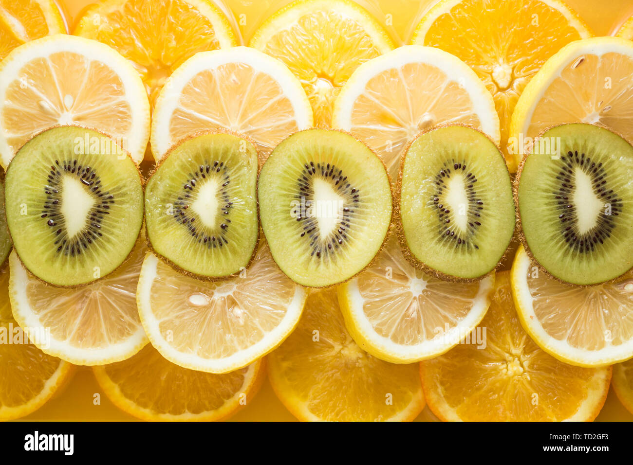 Slice the fruit Stock Photo - Alamy