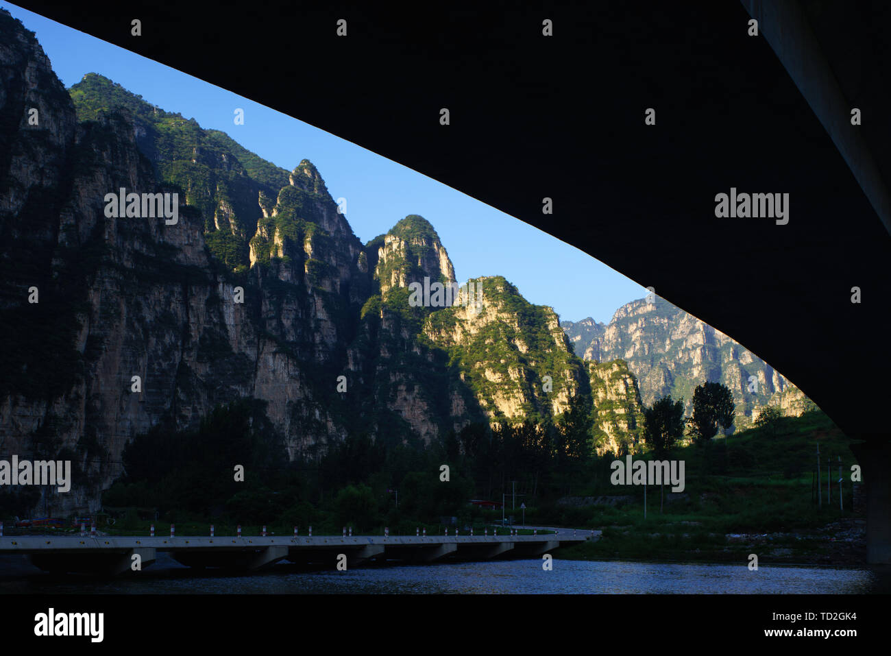 Beijing Shandu Scenery Yunze Stock Photo - Alamy
