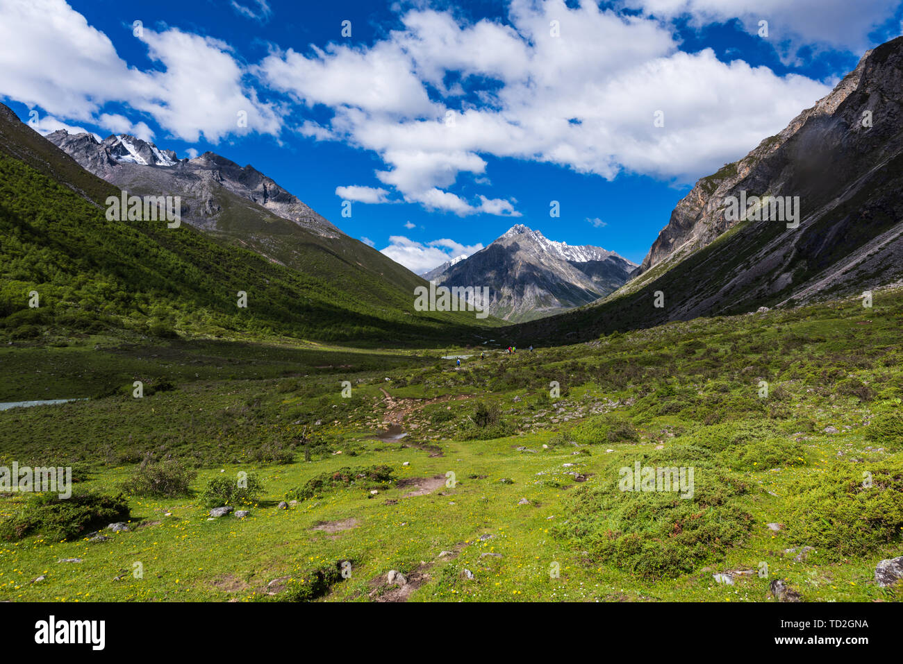Gonga Mountain High Resolution Stock Photography and Images - Alamy
