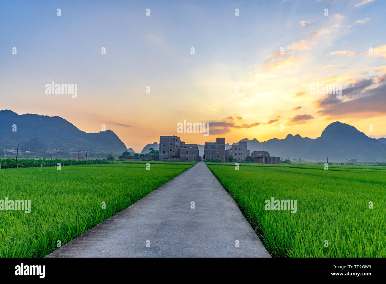 Empty and vast yunfu city hi-res stock photography and images - Alamy