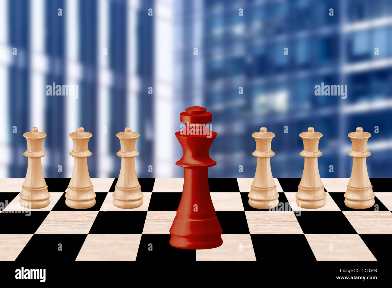 Chess business concept with leaders and success concept ideas Stock ...