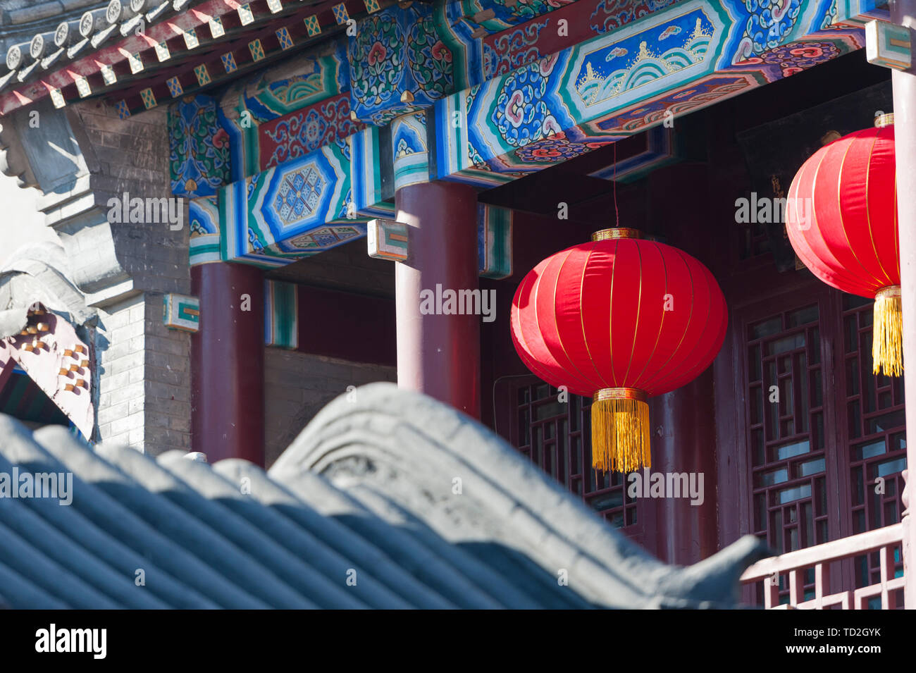 ancient chinese architecture Stock Photo - Alamy