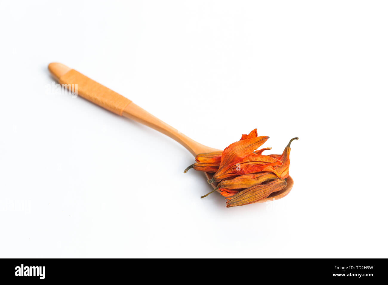 Lily flower tea Stock Photo - Alamy