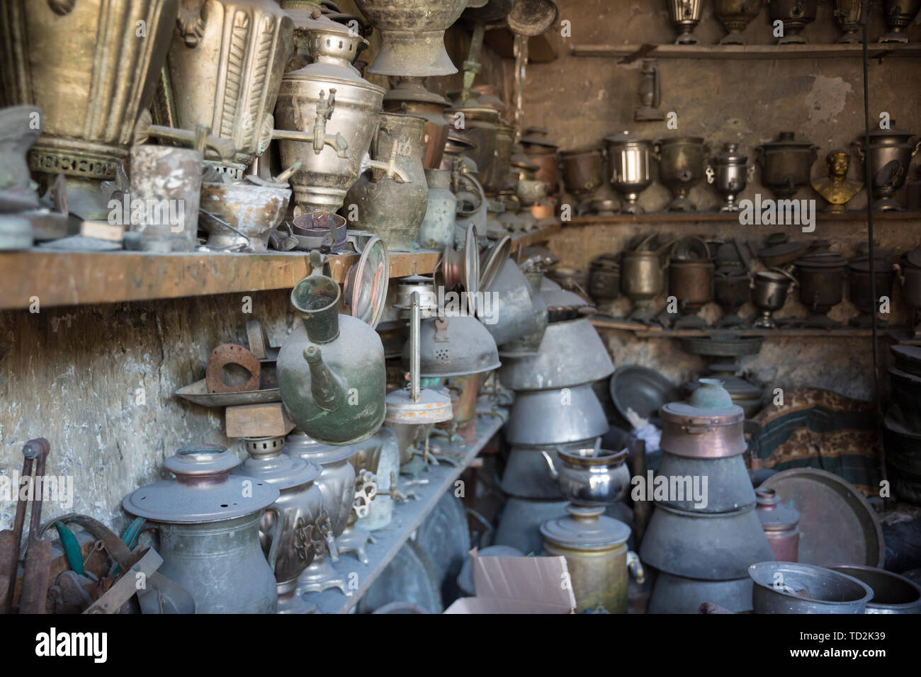 Old traditional coppersmith work in hi-res stock photography and images ...