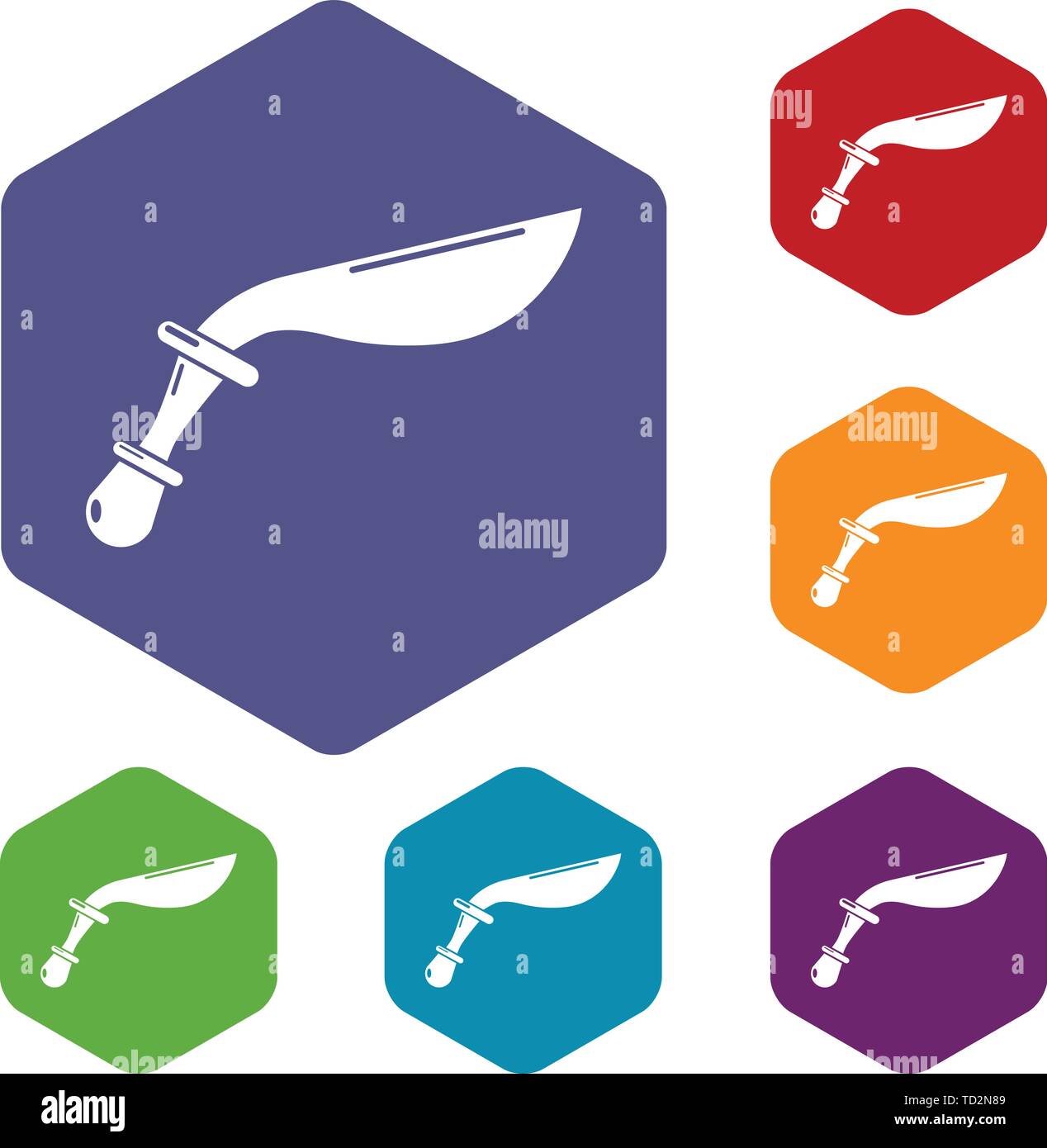 Dagger military icon, simple black style Stock Vector Image & Art - Alamy