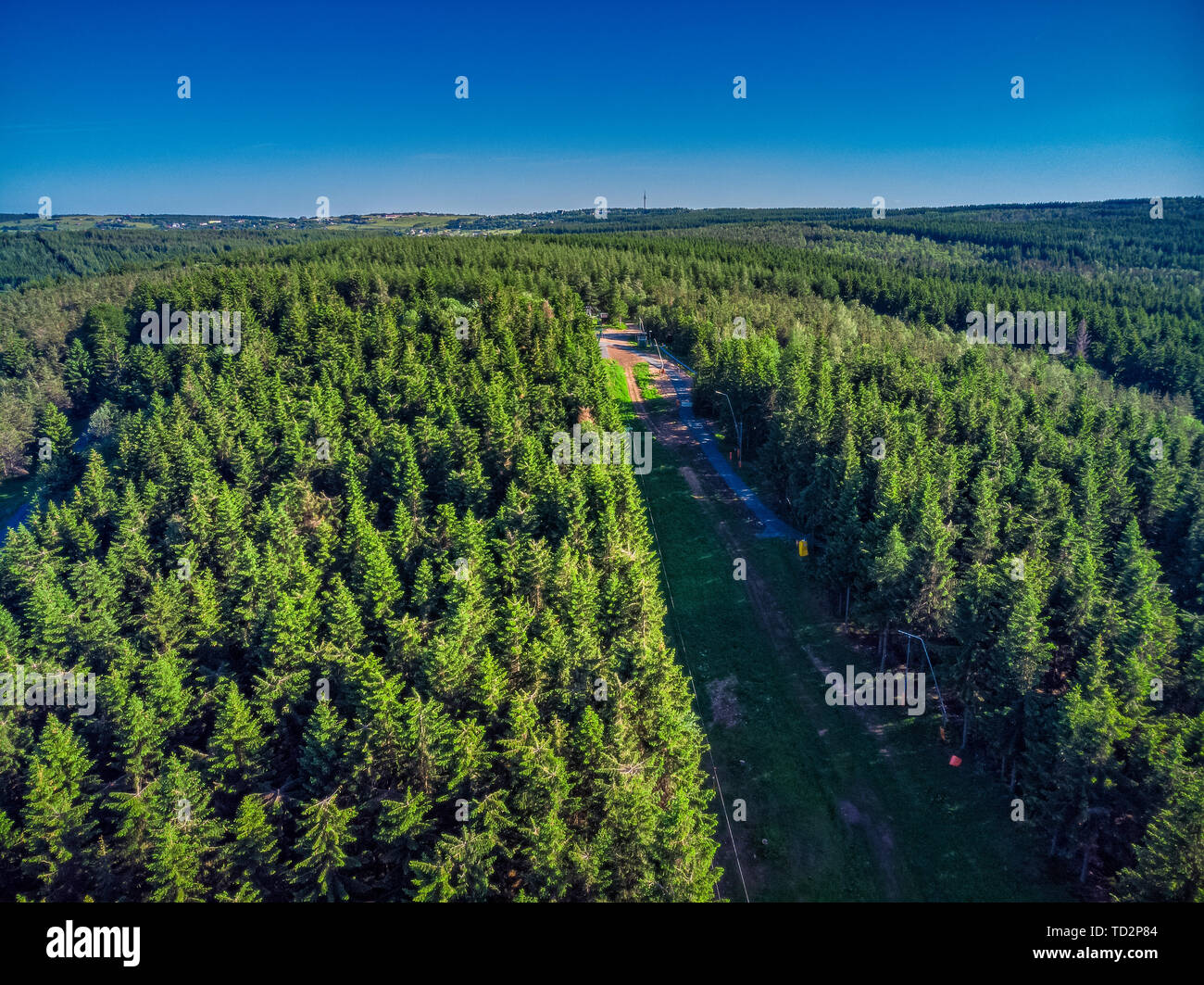 View to altenberg in erzgebirge hi-res stock photography and images - Alamy