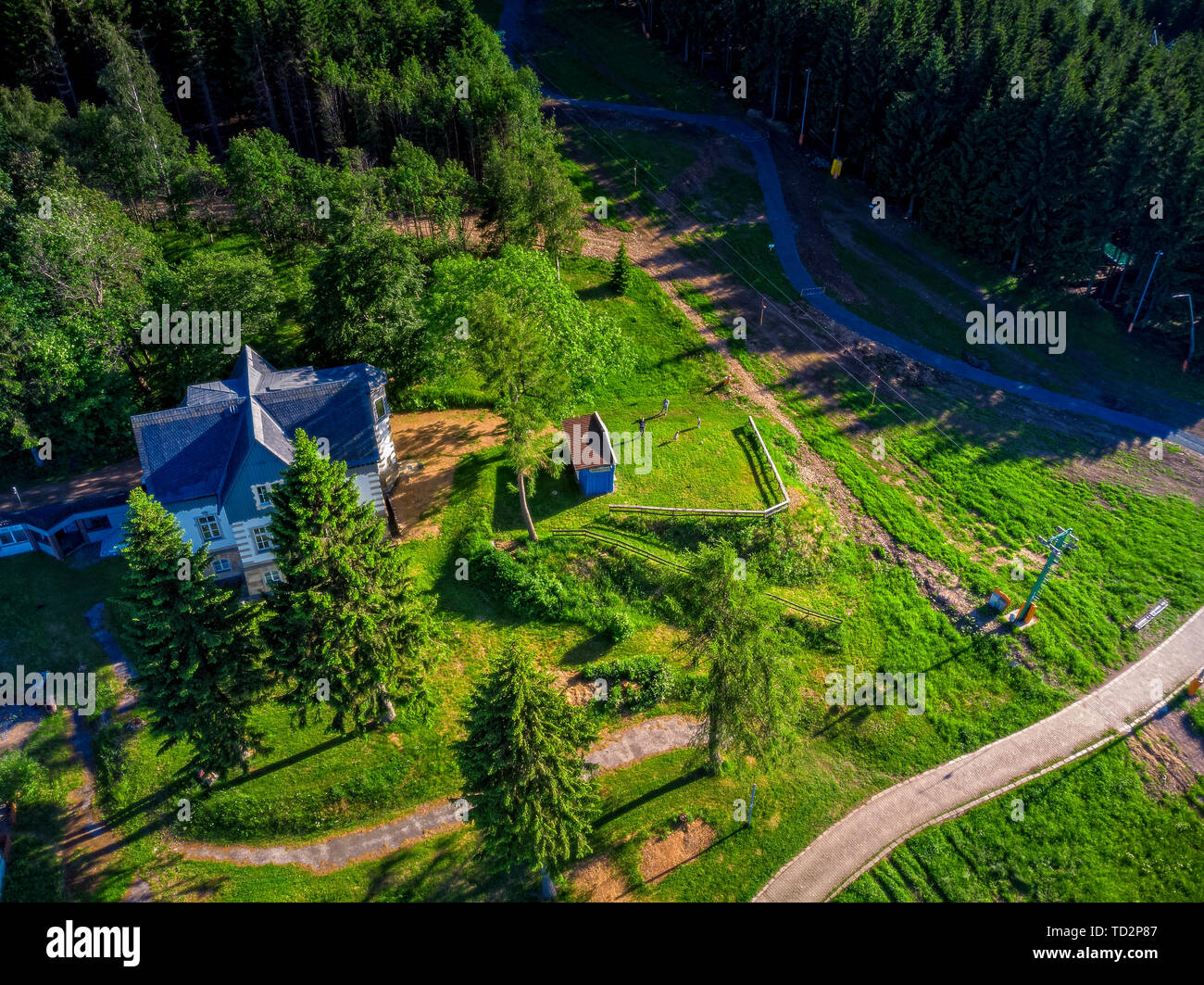View to altenberg in erzgebirge hi-res stock photography and images - Alamy