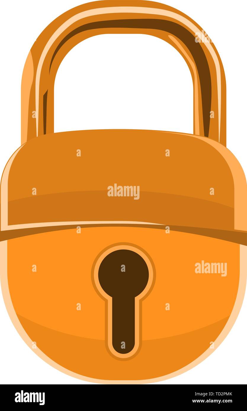 Padlock cartoon hi-res stock photography and images - Alamy