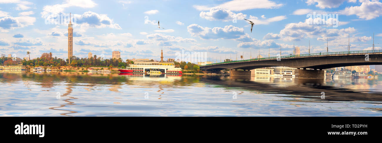Aerial view blue nile river hi-res stock photography and images - Alamy