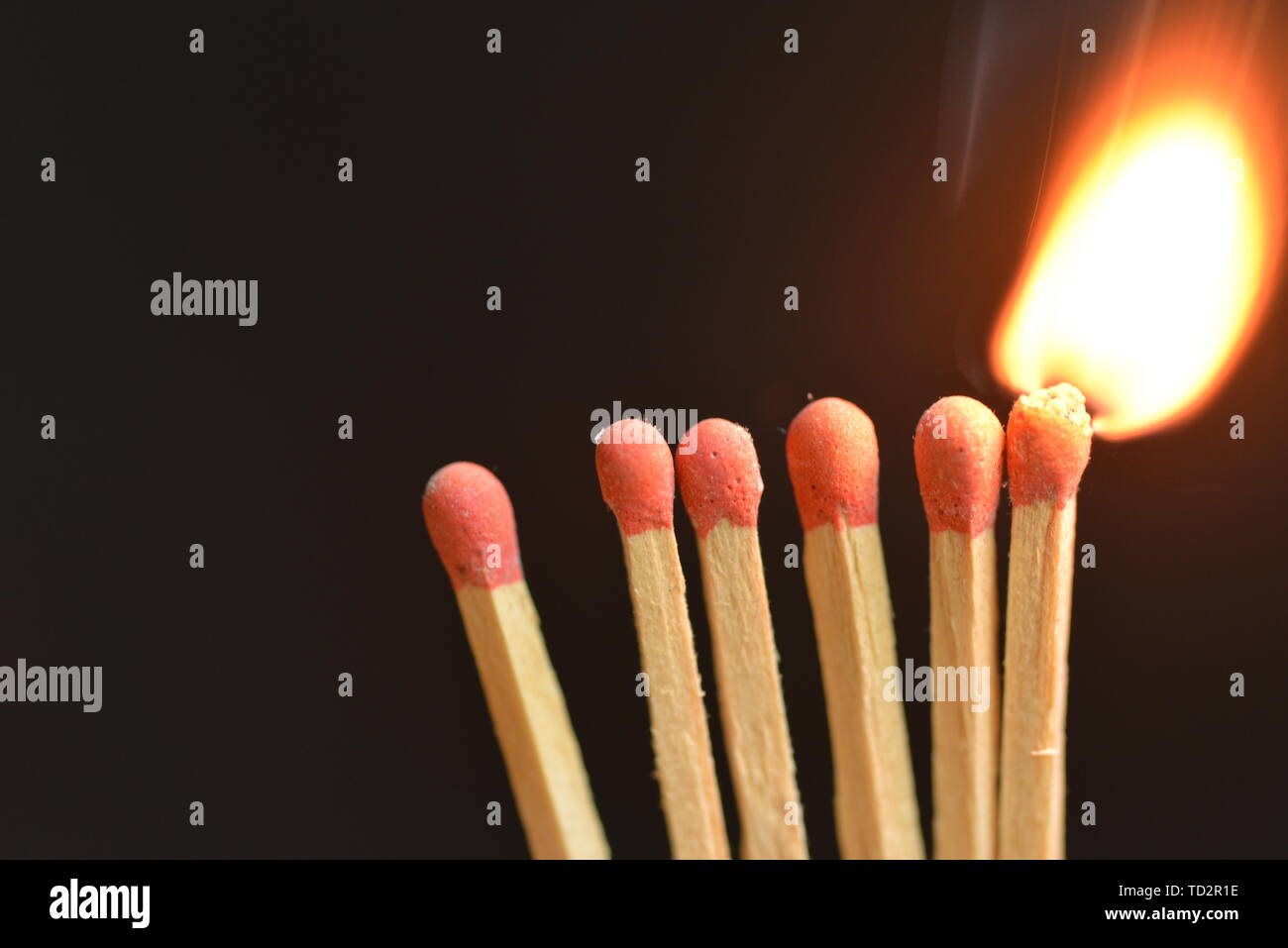 Match lit box hi-res stock photography and images - Alamy