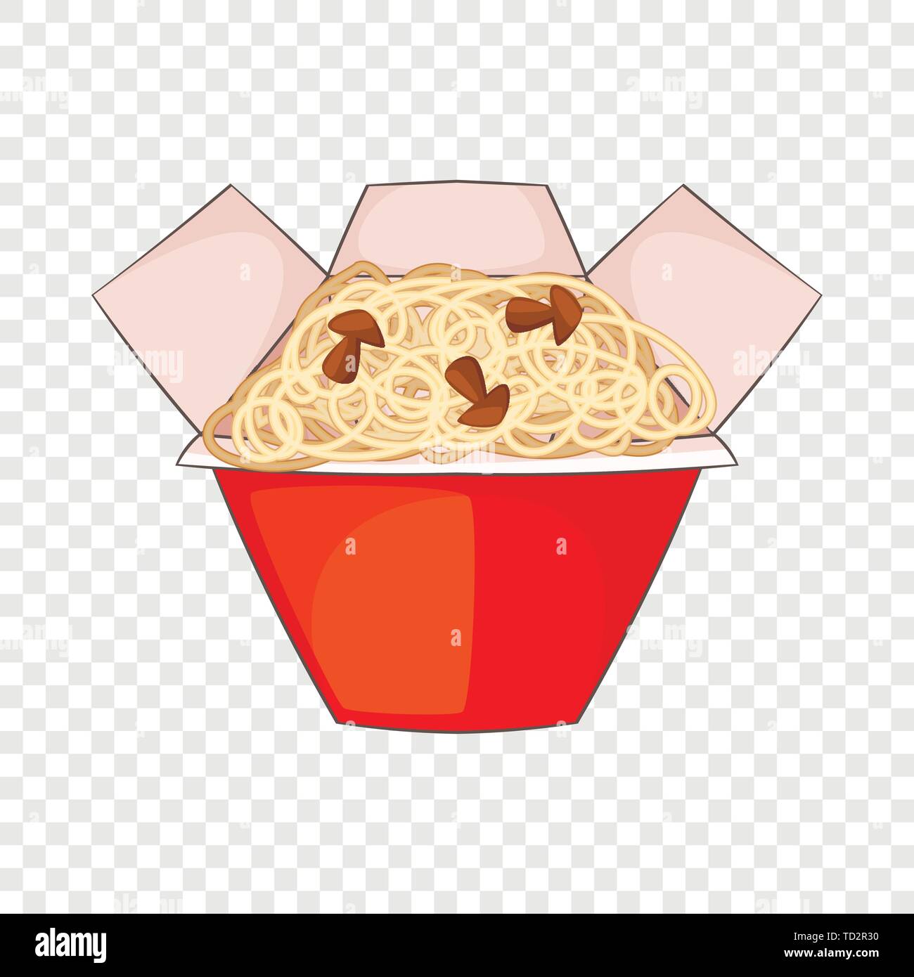 Packing noodles Stock Vector Images - Alamy