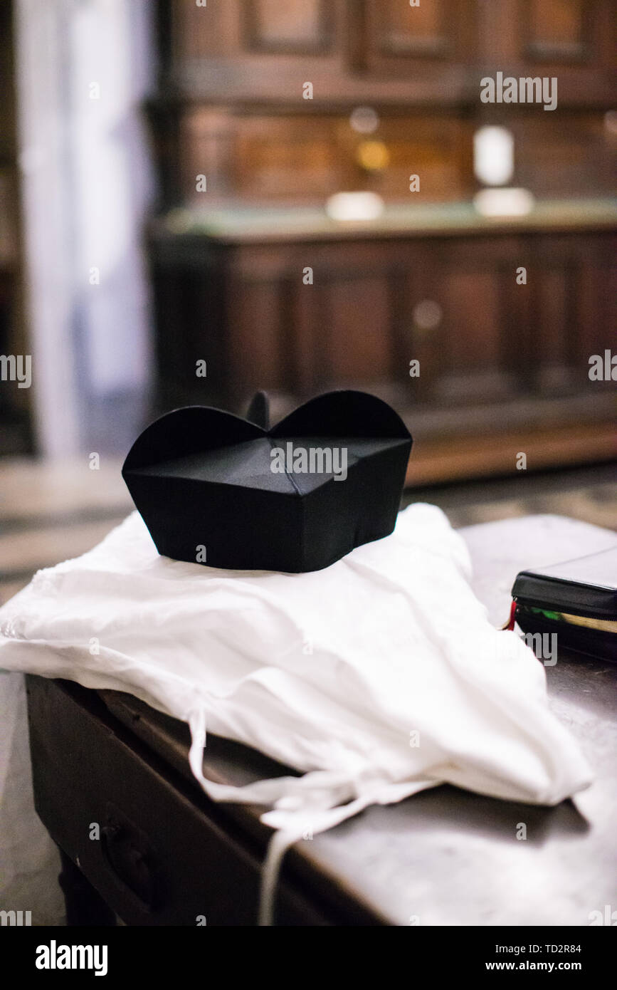 Priests Hat High Resolution Stock Photography and Images - Alamy