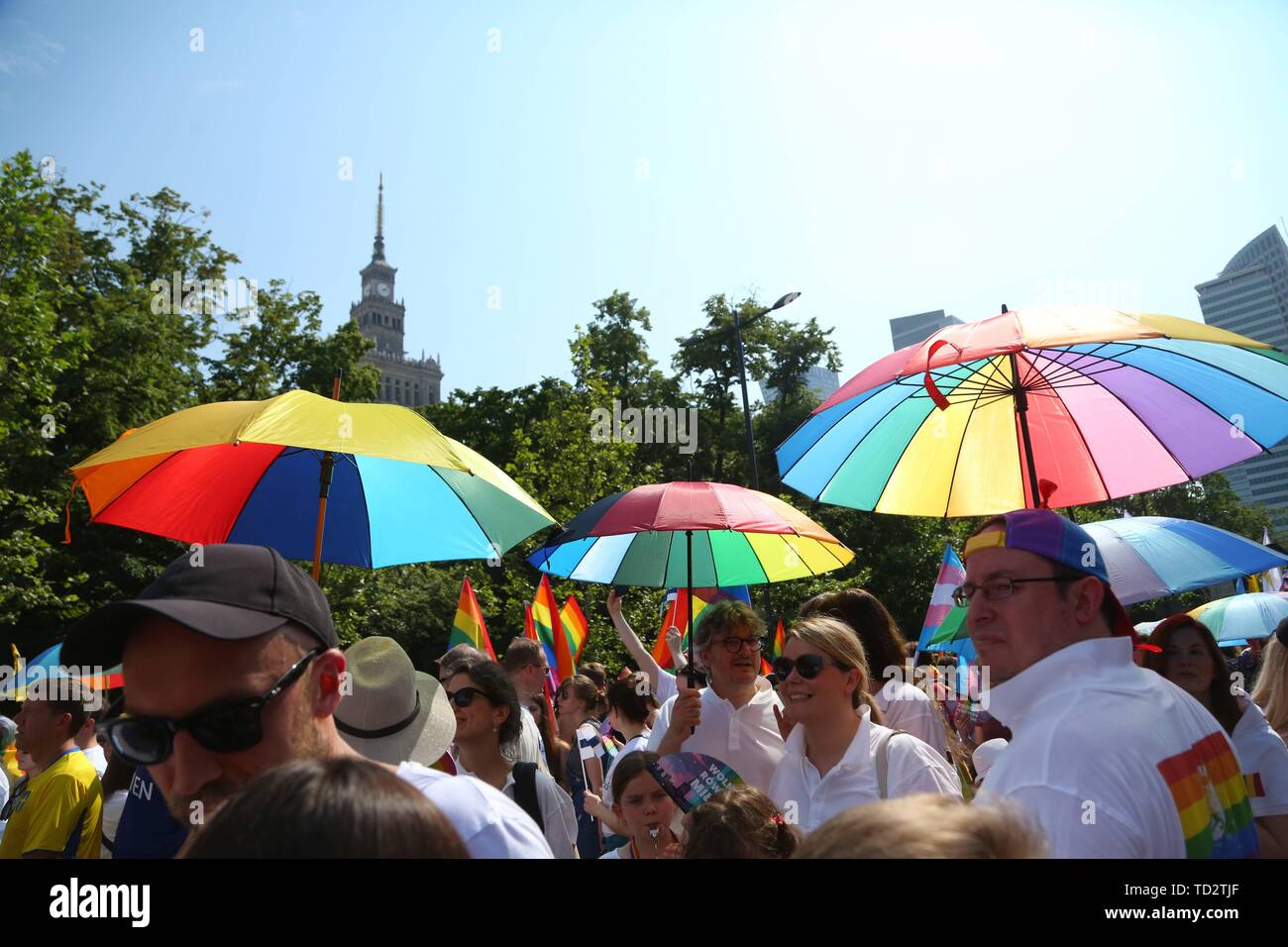 Warsaw pride parade hi-res stock photography and images - Alamy