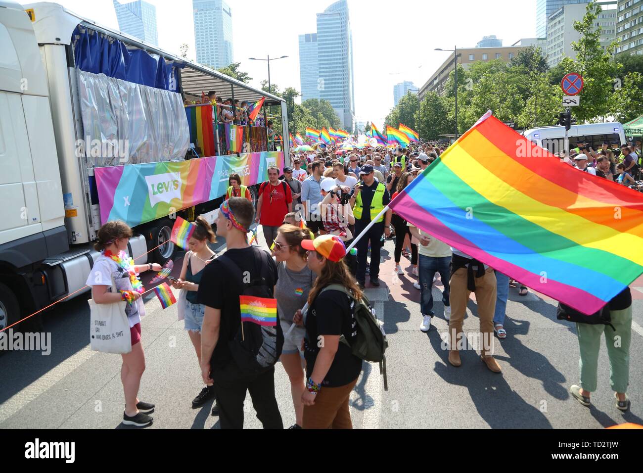 Warsaw Pride Parade 2019 Stock Photo - Alamy