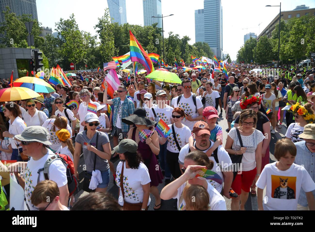 Warsaw Pride Parade 2019 Stock Photo - Alamy