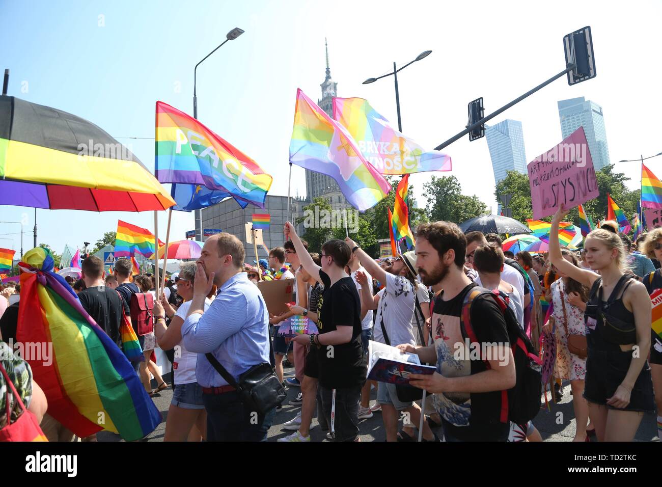 Warsaw Pride Parade 2019 Stock Photo - Alamy